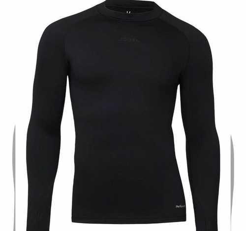 Джемпер компрессионный Jögel performdry Baselayer Warm Top черный (XL)