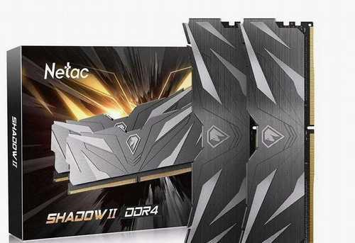 Оперативная память Netac Shadow II, DDR4, 16, 32Gb