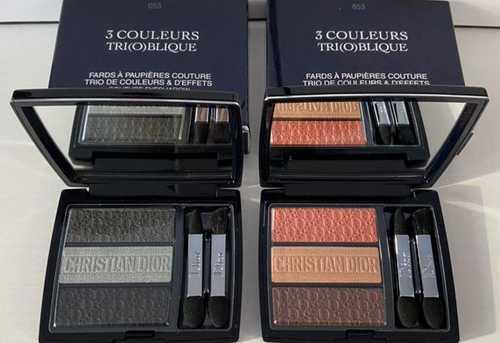 Dior 3 couleurs TRI(O)blique palette тени для век