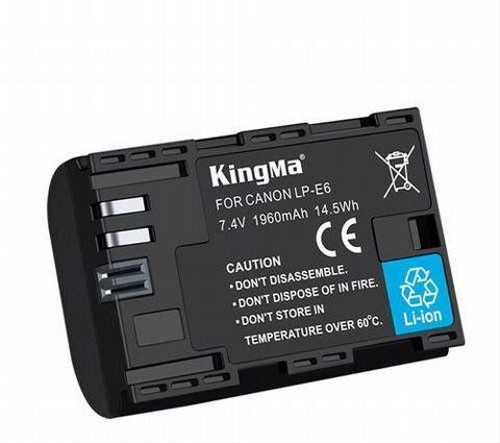 Аккумулятор Kingma LP-E6 для Canon 5D mark II, 5D
