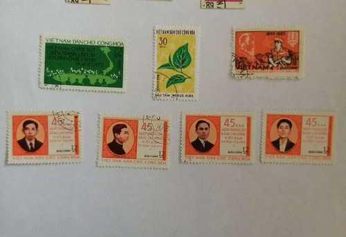 Почтовые марки Вьетнам