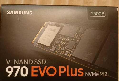 SSD Samsung 970 evo plus 250gb NVMe/M2