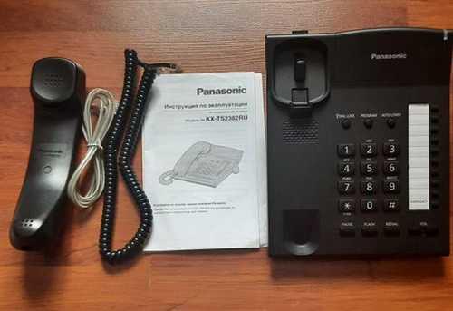 Телефон Panasonic KX-TS2382RU black