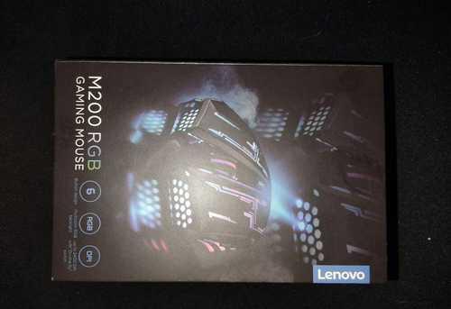 Мышь lenovo m200 rgb