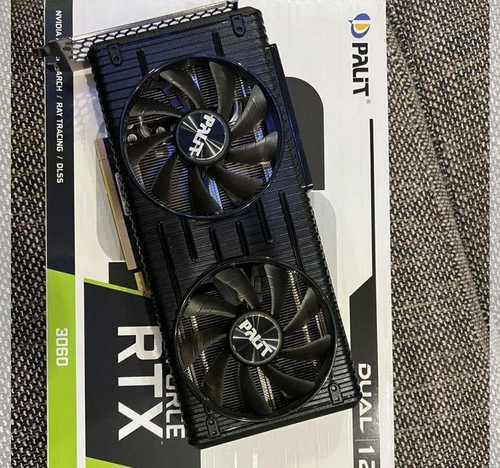 Видеокарта Palit rtx 3060 12 gb