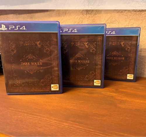 Dark souls trilogy(1,2,3) PS4/PS5