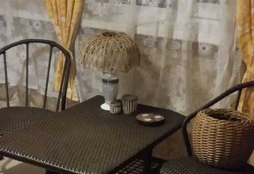 Мебель из ротанга (столы, стулья)