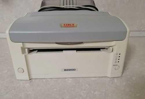 Принтер лазерный oki в2200