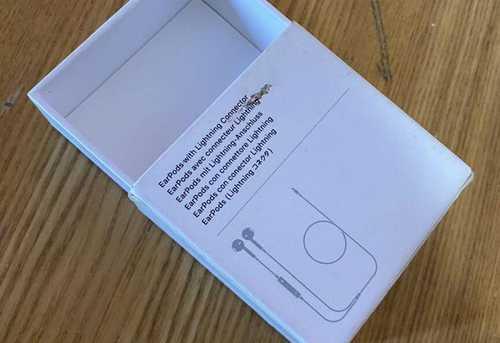 Коробка от проводных наушников iPhone