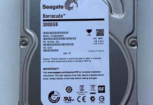 Жесткий диск Seagate 3 Tb SATA3