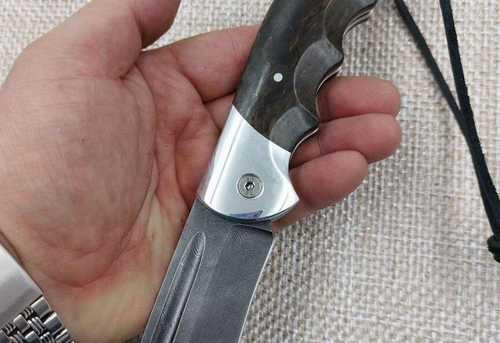 Складной нож Ястреб из дамасской стали