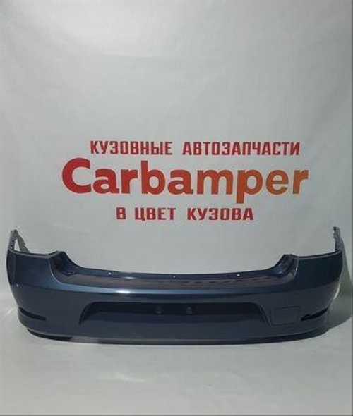 Задний бампер на renault Logan 1 фаза 2 в цвет