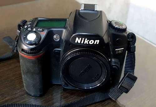 Зеркальный фотоаппарат nikon d80