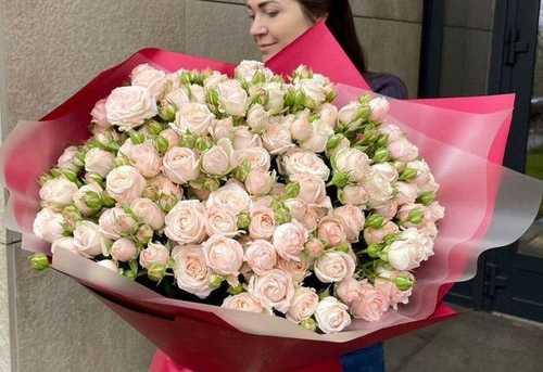 Кустовые пион.розы букет цветов, цветы, доставка
