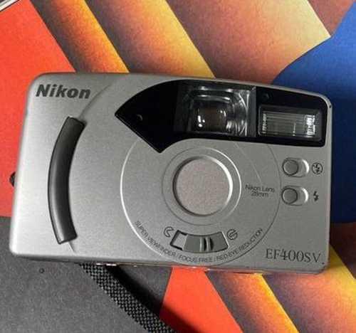 Плёночный фотоаппарат Nikon ef400sv