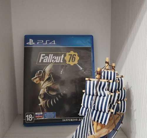 Диск Fallout 76 PS 4 (только обмен)