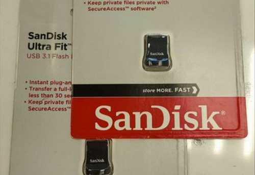 USB флешка SanDisk Ultra Fit 128Gb USB 3.1