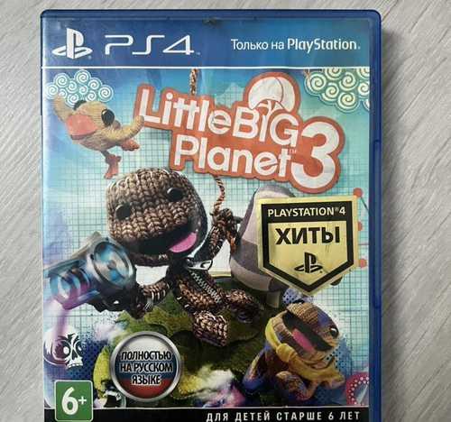 Little big planet 3 ps4 игра для play station 4