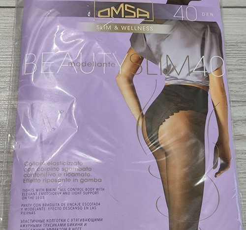 Колготки женские Omsa BeautySlim 40Den 2-S