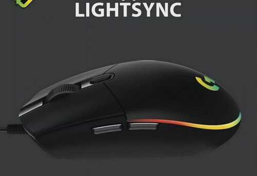 Новая игровая мышь Logitech G102 Lightsync Black