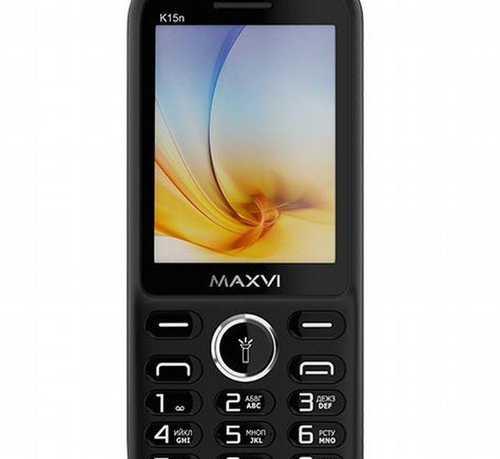 Сотовый телефон Maxvi K15n 2.8" Black GSM