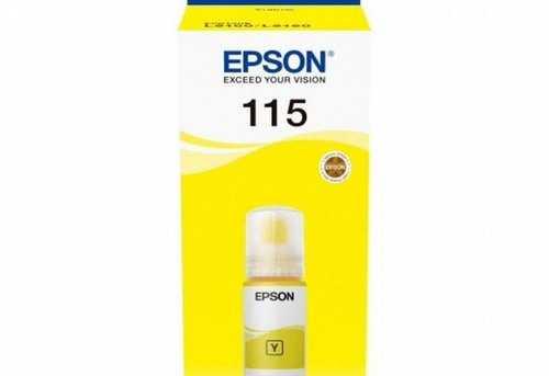 Epson C13T07D44A Контейнер 115 с жёлтыми чернилами
