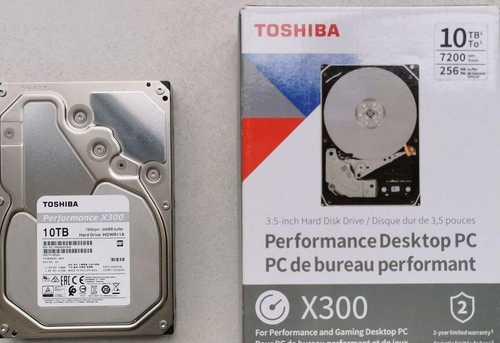HDD Toshiba Performance X300 10TB