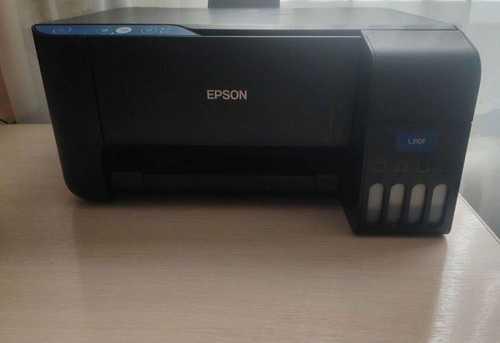 Цветной струйный мфу принтер Epson L3101 с снпч