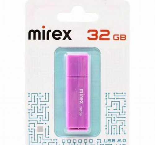 Флешка 32 гб USB Mirex Line Violet