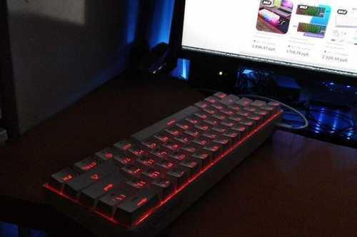 Игровая клавиатура Красные свечи, Dexp Tanto RGB