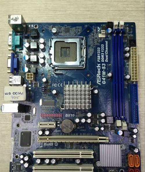 ASRock G41M-S3 LGA775