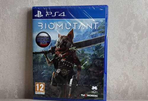 Biomutant ps4 Новый диск