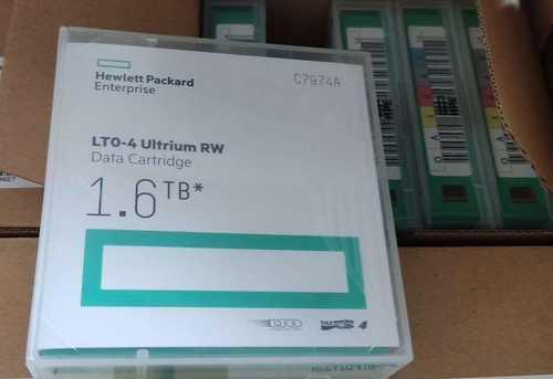 Картридж HP LTO4 c7974a c7978a новый