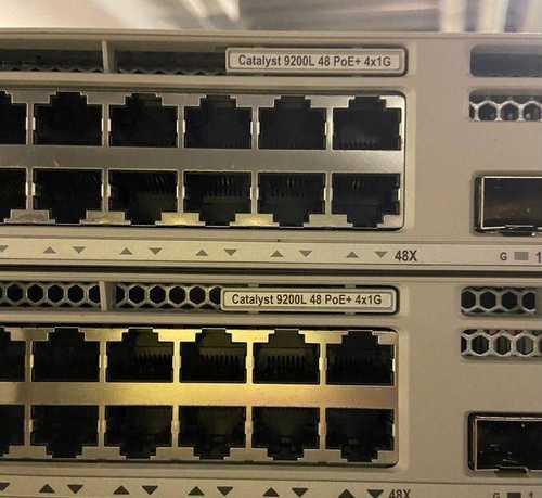 Коммутатор Cisco C9200L-48P-4G-RE