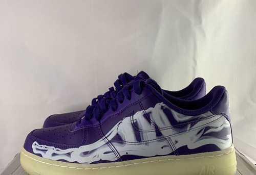 Nike air force 1 skeleton purple оригинал форсы