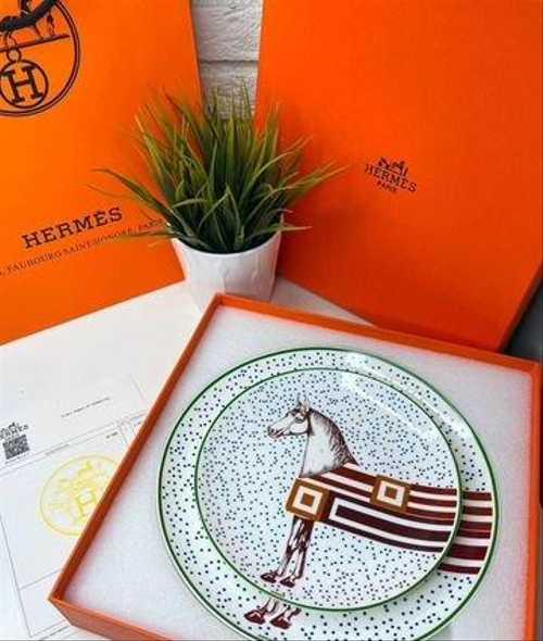 Тарелки Hermes. Посуда Hermes