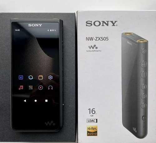 Музыкальный плеер Sony NW-ZX505