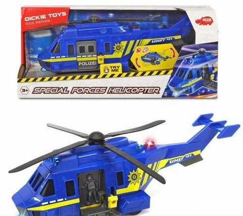 Вертолет Dickie Toys EC 135 die-cast с кру
