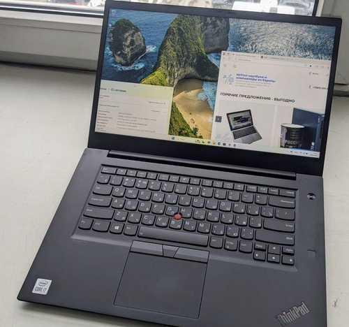 Мощный Lenovo ThinkPad P1 Gen 3 как новый