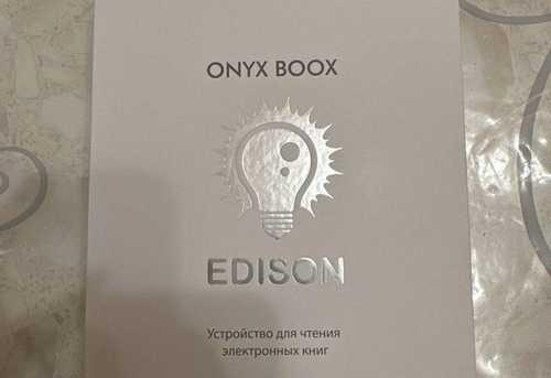 Новая электронная книга Onyx boox edison