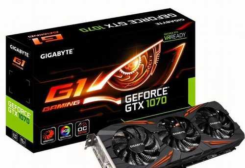 Gigabyte Geforce Gtx 1070 G1 Gaming 8G видеокарта