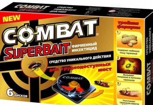 Инсектицид от тараканов Combat Super Bait 6 дисков