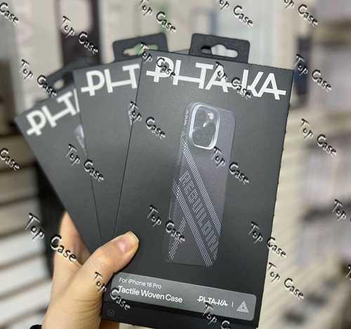 Чехол Pitaka Tactile Case iPhone 16 Pro Black