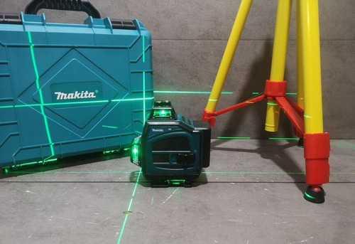 Лазерный уровень makita 4D +штатив