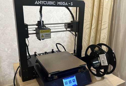 3д принтер Anycubic Mega-S - рабочая лошадка