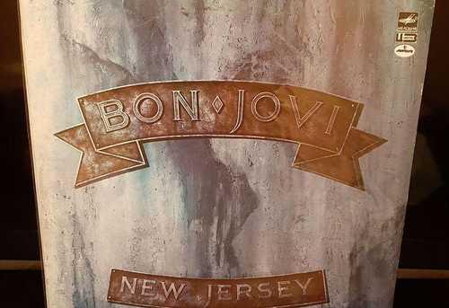 Lp BON jovi-NEW jersey'1988 Мелодия