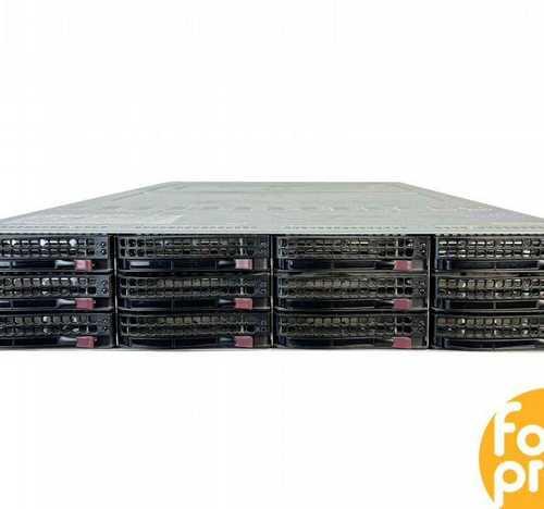 Сервер Supermicro 6027TR 12LFF 2xE5-2695v3 32GB