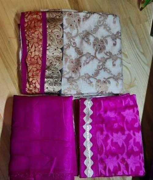 Индийские ткани для пошива (набор новый)