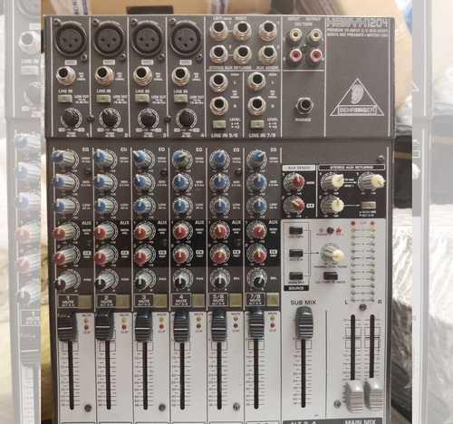 Behringer xenyx 1204 микшерный пульт