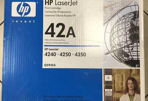 Картридж HP Q5942A оригинал